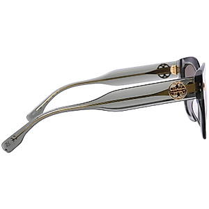 Tory Burch TY7201U 194111 Sunglasses Women's Transparent Sage/Grey Gradient 49mm