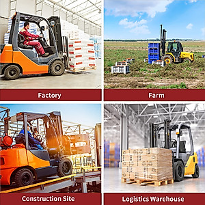 YITAMOTOR 60" 4000LBS Clamp on Pallet Forks Heavy Duty Forks for Tractor Loader Bucket