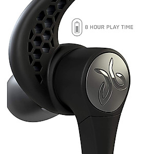 Jaybird X3 Sport Sweatproof Water Resistant Wireless Bluetooth in Ear Headphones - Black (Renewed)
