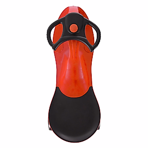 Wiggle Car Ride On Toy – No Batteries, Gears or Pedals – Twist, Swivel, Go – Outdoor Ride Ons for Kids 3 Years and Up by Lil’ Rider, Red and Black.