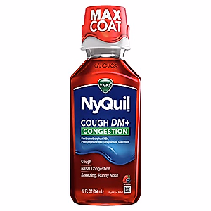 Vicks NyQuil Cough DM & Congestion Medicine, Berry - 12 fl oz