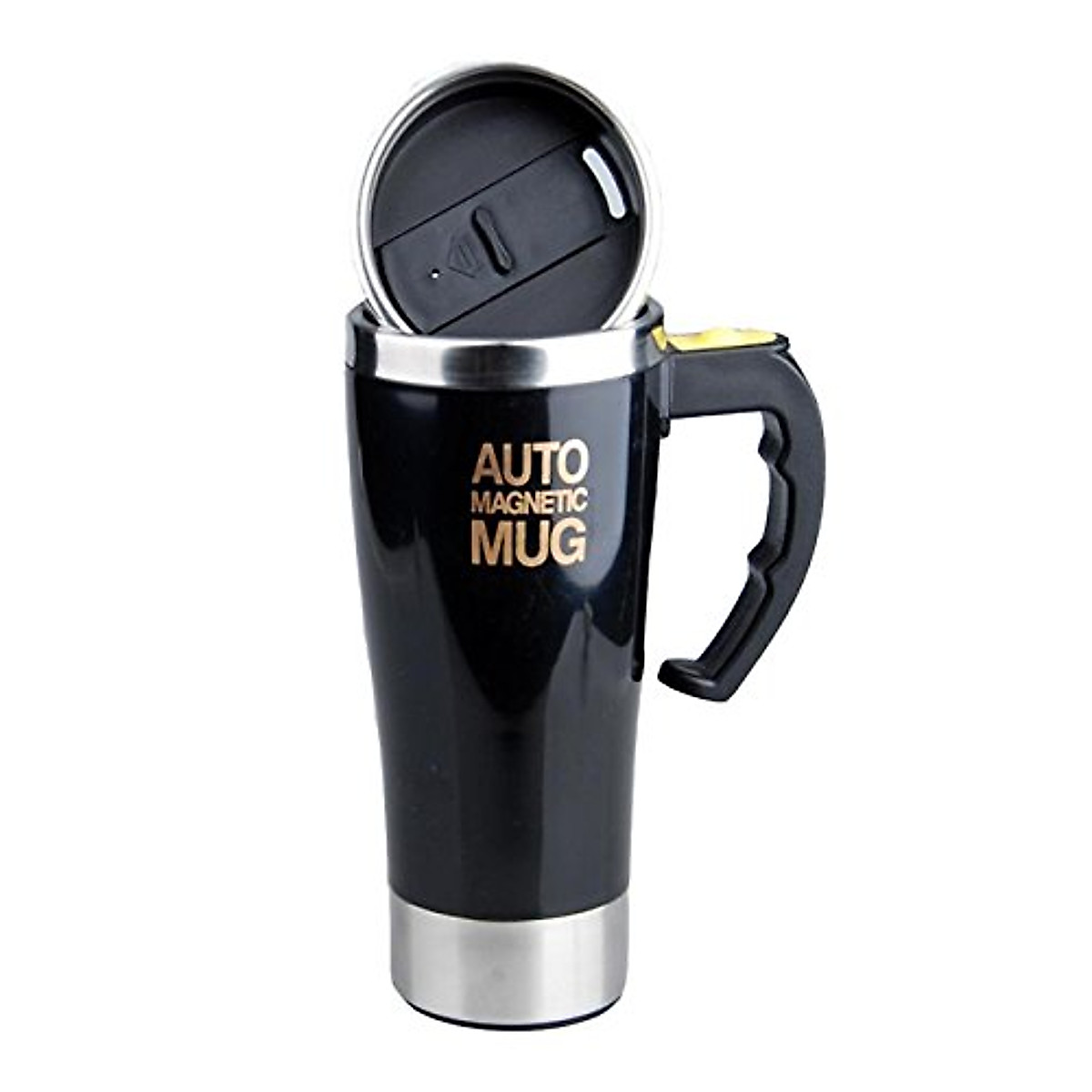 Mengshen Self Stirring Coffee Cup Stainless Steel Mug