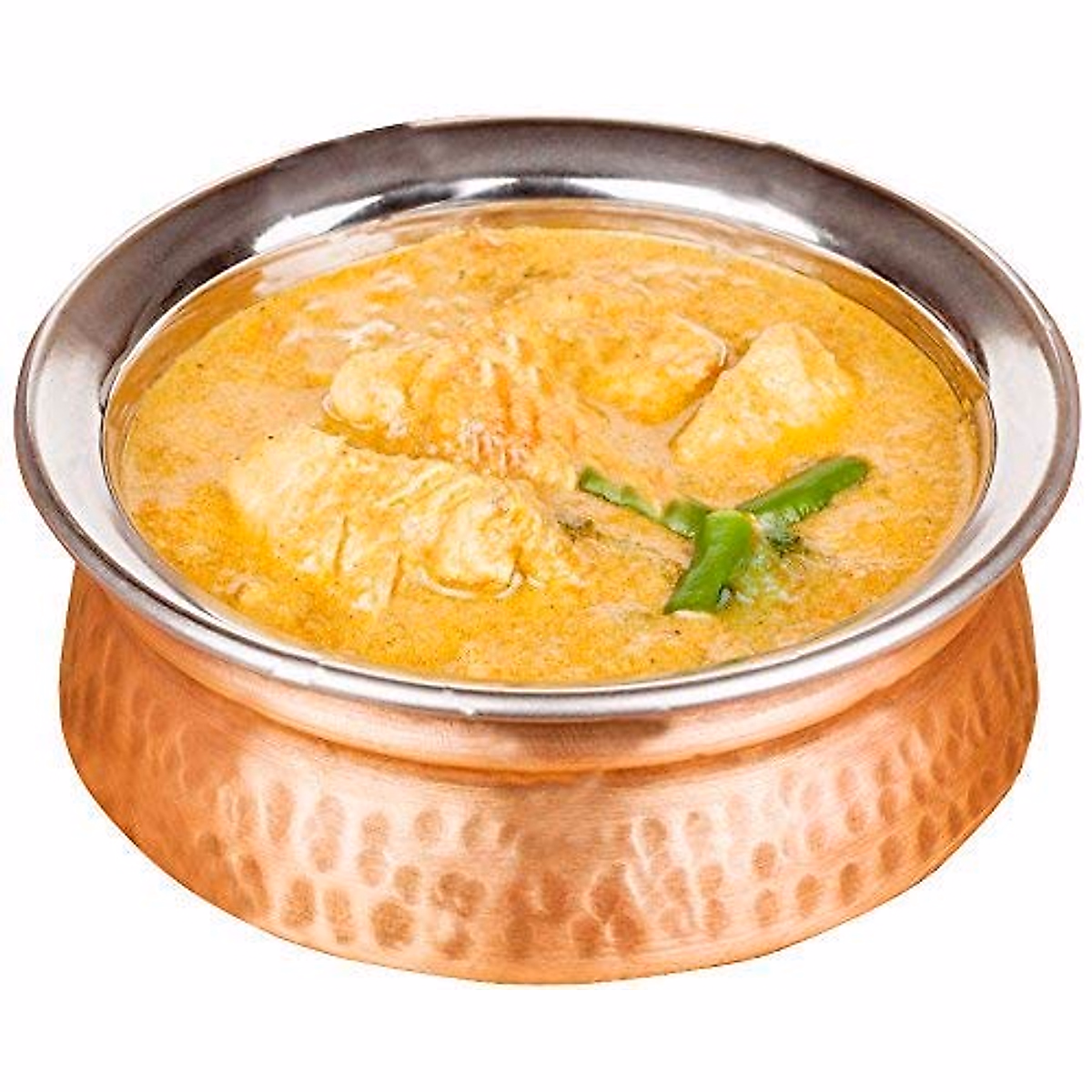 Set of 4 - Copper Tableware Serving Bowl - Indian Serveware Set - Dia 5 Inches