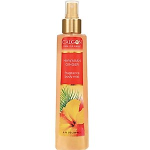 Calgon Hawaiian Ginger Fragrance Body Mist 8 oz (Pack of 12)