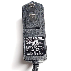 SuperTerrific 9V 1A, Power Supply, DC Transformer 5.5mm x 2.1-2.5mm (Not for Musical Instruments) 9v1a 1000ma
