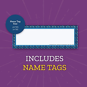 Really Good Stuff Store More Deep-Pocket Chair Pockets –6 Pack – Black