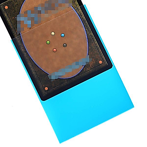 DeELF 500 ct TCG MTG Card Sleeves Matte (Turquoise Matte)