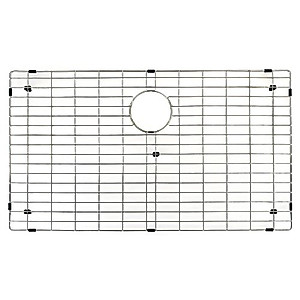 VIGO VGG3318 17.5" L -33.63" W -1.0" H Stainless Steel Kitchen Sink Bottom Grid, Chrome
