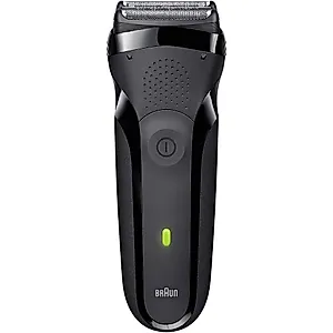 Braun Series3 300s Men Electric Clean Shaver Rechargeable Waterproof Razor Black
