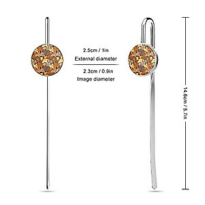 African Animals Lion Elephant Giraffe Metal Bookmark Vintage Silver Book Marker Clip Unique Christmas Teacher Birthday Gifts 1.2"