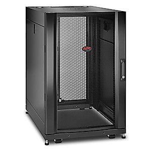 APC by Schneider Electric NetShelter SX 18U Server Rack Enclosure 600mm x 900mm w/Sides Black