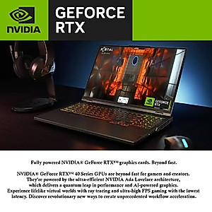 Lenovo Legion Pro 5 Gen 8 Gaming Laptop, 16” WQXGA 165Hz Display, AMD Ryzen 7 7745HX, NVIDIA GeForce RTX 4070, 64GB DDR5 RAM, 2TB SSD + 2TB SSD, Wi-Fi 6, RGB Backlit KB, Windows 11 Home, Onyx Grey