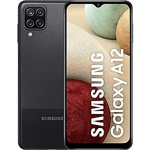 Samsung Galaxy A12 Smartphone, 32GB Memory, Verizon Unlocked - Black (Renewed)