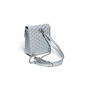 Lux de Ville Twisted Backpack (Silver)