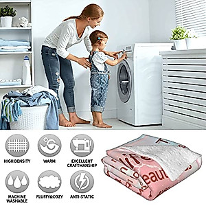 CHUSHYAR Mothers Day Birthday Gifts for Wife,Gifts for Wife for Her,Wife Gifts from Husband,Best Wife Gifts, Fuzzy& Soft Wife Throw Blanket 60" x 50"