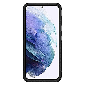 OtterBox Galaxy S21+ 5G (ONLY - DOES NOT FIT non-Plus size or Ultra) Commuter Series Case - DOES NOT FIT non-Plus size or Ultra) - BLACK, slim & tough, pocket-friendly, with port protection
