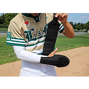 Baseball Sliding Mitt - Ergonomic Design, Easy On & Off, Protective Baseball Softball Glove with Wrist Guard for Base Runners (Right Hand)