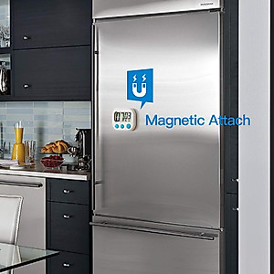 Betus Digital Kitchen Timer - Big Digits, Simple Operation and Loud Alarm - Magnetic Backing or Table Stand - Stopwatch Count Up and Down for Cooking Baking Sports Games Office