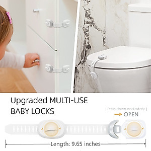 Seegar Baby Proofing Kit, 41 Packs Baby Safety Kit with Upgraded Cabinet Locks, Corner Guards and Outlet Covers-Babyproofing Your House