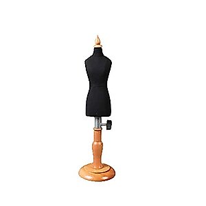 Tailors Dummy Mannequins Mini Dressmakers Dummy Famale, Tailor Mannequin Doll Dress Form Display, 1:4 Scale Dollhouse Accessories Decoration Dressform Mannequin