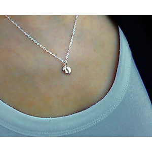 EFYTAL First Mothers Day Gifts for New Mom, Sterling Silver Tiny Baby Feet Necklace for Mom to Be, 1st Mothers Day Gift for New Mom, New Mom Gifts, Push Presents for New Mom, First Time Mom Gifts