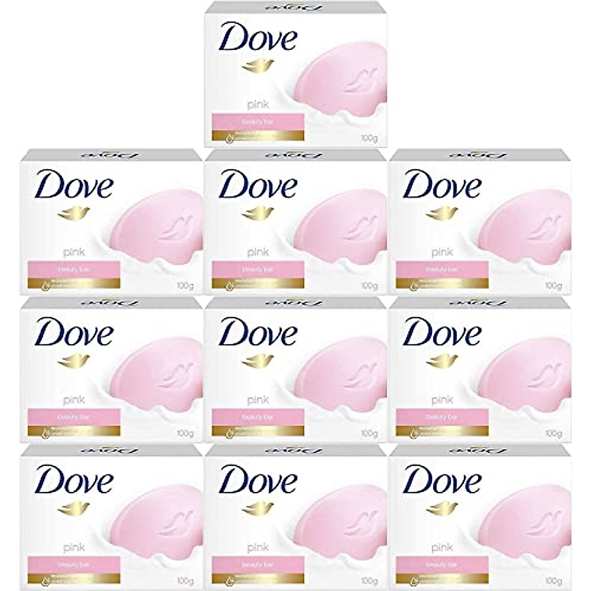 Dove, Beauty Cream Bar Soap, Pink- 100 Gram / 3.5 Ounce