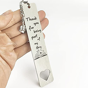 Funny Bookmarks,for Book Lover, Bookworm, Graduation, Teens, Kid, Daughter, Son, Book Accessories,Reading Gifts, Book Gifts,Birthday Christmas Gifts, Thank You for Being Part of My Story