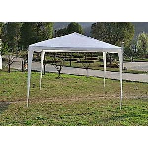 thebestshop99 New Type 1010inch Party Barbecue Canopy White Wedding Tent Without Side Wall Garden pergola