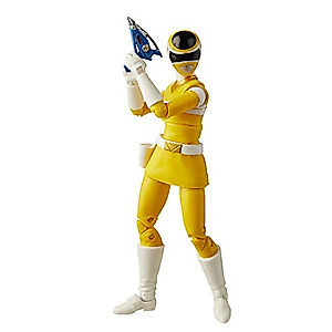 Power Rangers Lightning Collection in Space Yellow Ranger 6-Inch Premium Collectible Action Figure Toy with Accessories