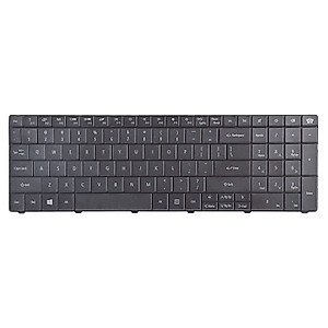 SUNMALL Keyboard Replacement Compatible with Gateway NE51B NE522 NE722 NV570P NE56 NE56R NE71B NE56R48u NE56R41u NE56R42u NE56R43u NE56R45u NE56R31U NE56R34U Series Laptop Black US Layout
