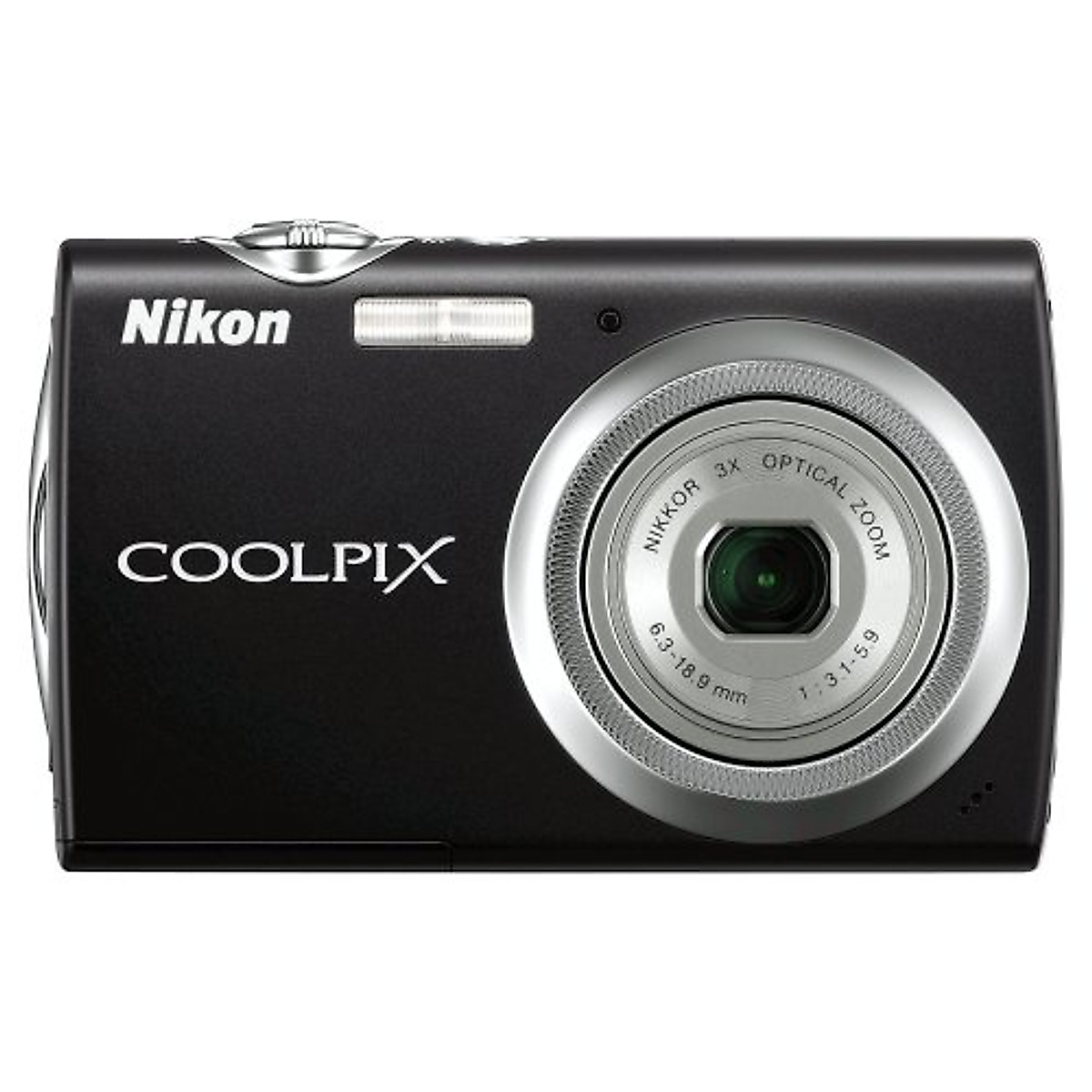 Nikon Coolpix S230 10MP Digital Camera with 3x Optical Zoom and 3 inch Touch Panel LCD (Jet Black)