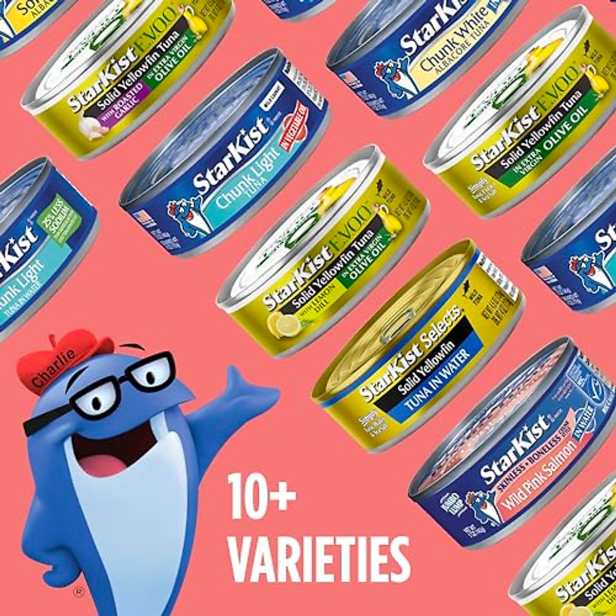 StarKist Wild Pink Salmon, Skinless, Boneless, 5 Ounce (Pack of 12)