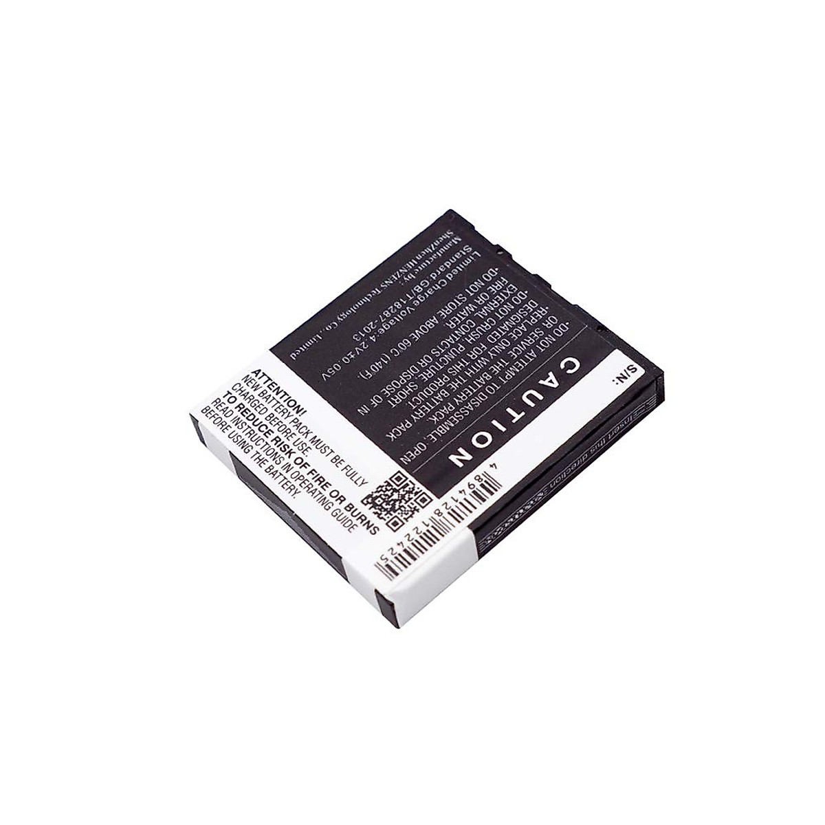 Replacement Battery for Voyager 1602G, LX34L1-G, fits Part Number 163480-0001, 8650A376 Barcode Scanner Cameron Sino CS-LMX340BL 3.7V Li-ion 850mAh/3.15Wh