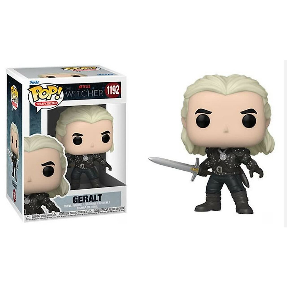 POP Funko TV: Witcher- Geralt Bundled with EcoTEK Protector