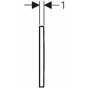 Geberit 115.080.KJ.1 Toilets and Bidets, White