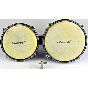 Hisonic Signature Series HS4613 Tunable Wood Bongo Set (6" & 7")