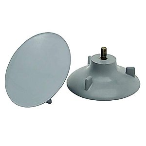 Graham-Field 9295A Lumex Suction Cups, Nonskid Strong Shower Rubber Feet for Transfer Bench Bath Stool, 1 Pair