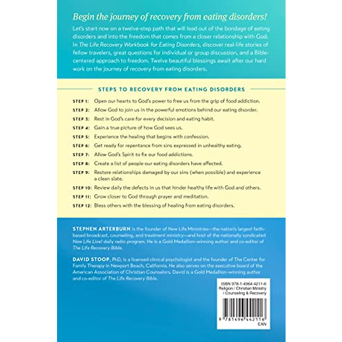 The Life Recovery Workbook for Eating Disorders: A Bible-Centered Approach for Taking Your Life Back (Life Recovery Topical Workbook)