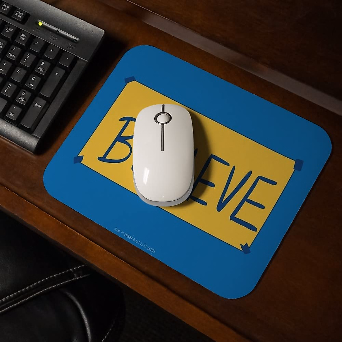 Ted Lasso Believe Low Profile Thin Mouse Pad Mousepad
