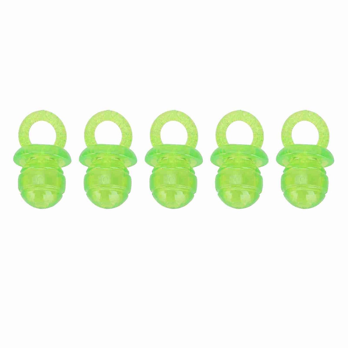 ZJchao Red Dog Pacifier Toy, 5Pcs Pet Teething Sounding Chew Toy for Aggressive Chewers (Green)
