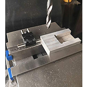 Milling vise work stop part locator CNC machine tool