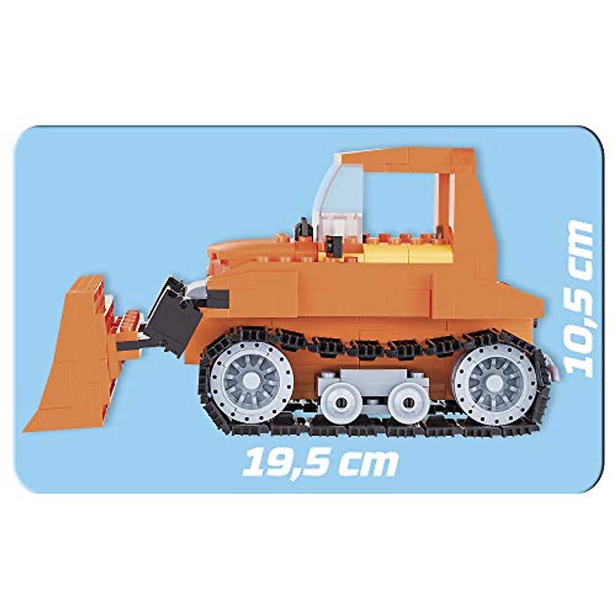COBI 1674 Action Town - Heavy Machinery (510 Pcs) Toy, red