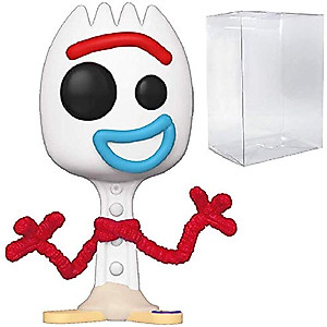 Disney Pixar: Toy Story 4 - Forky Funko Pop! Vinyl Figure (Includes Compatible Pop Box Protector Case)