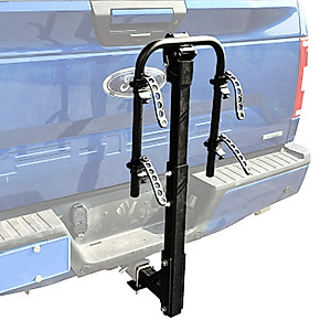 AA Products 3 Bike Rack Platform Hitch Mount Rack Foldable Bicycle Rack for Cars, Trucks, SUV's and Minivans, Fits 2'' Hitch Receiver