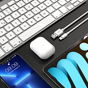 Quntis USB Cable for iPhone 13 [MFi Certified], 3Pack 3/6/10 FT iPhone Charger Cord USB A to Lightning Cable, Phone Charging Cord for iPhone 14 Pro Max 13 Mini 12 11 X 8 7 6 Plus iPad Airpods - White