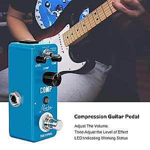 Rowin Compressor Pedal Ultimate Comp Guitar Effect Pedals True Bypass