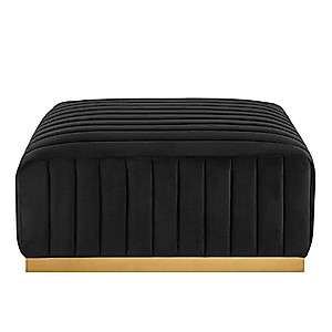 Modway Conjure Sectional, Gold Black