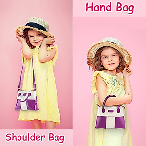 21 Pcs Pretend Purse for Little Girls, My First Play Purses Toy Set for Princess with Handbag, Accessories, Make up Toys, Birthday for Baby Toddler Kid Girl Ages 1 2 3 4 5 6 7 8 Years Old