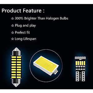 AWALITED 9pcs Tacoma Interior LED Lights Kit for 2023 2022 2021 2020 2019 2018 2017 2016 Toyota Tacoma All Cab Size, Super Bright LED Map Dome Light Replacement Interior Lights Bulbs