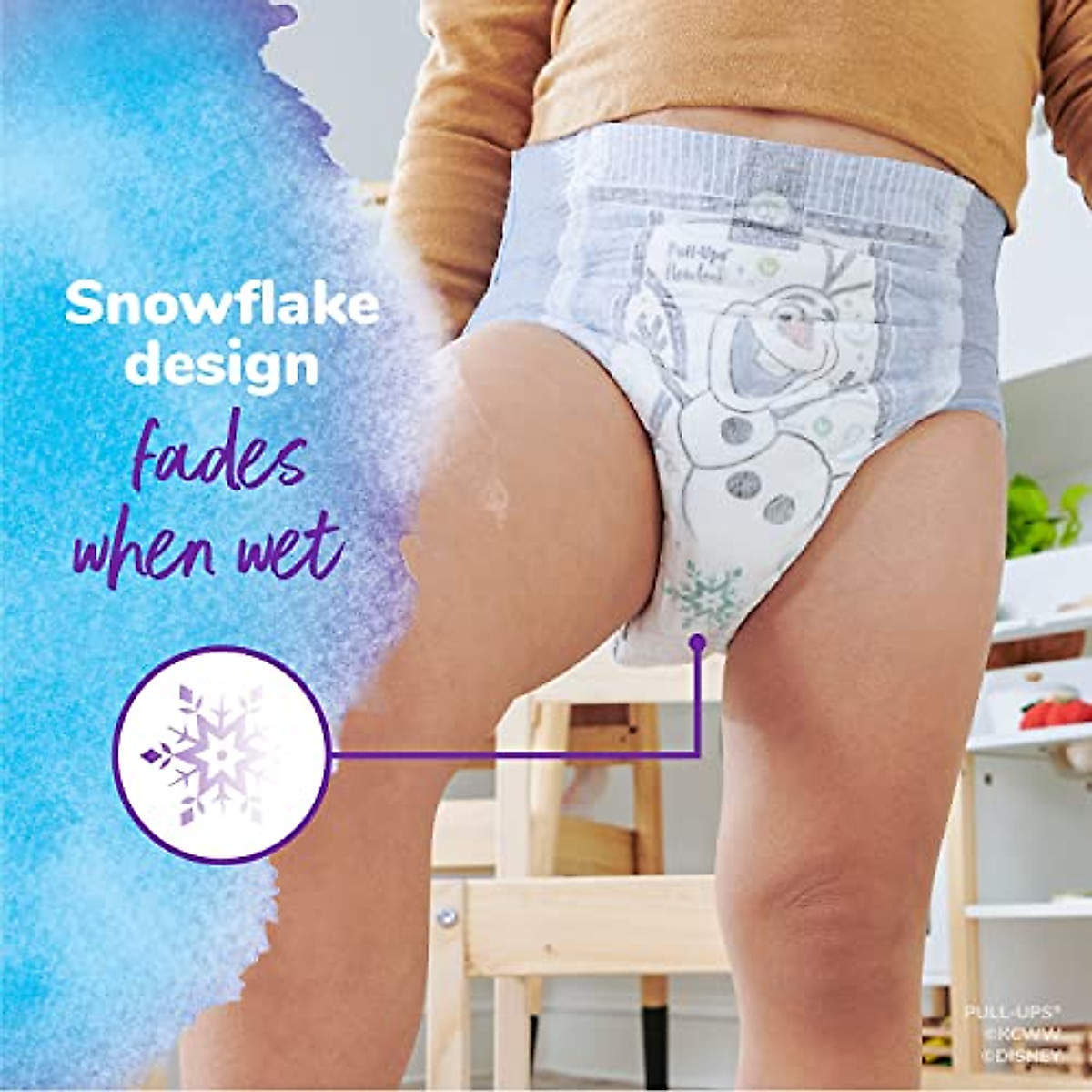 Pull-Ups New Leaf Boys' Disney Frozen Potty Training Pants, 4T-5T (38-50 lbs), 99 Ct (3 packs of 33), Packaging May Vary
